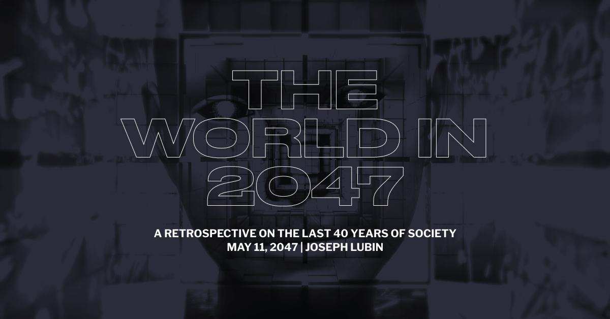 2047.Io - The World in 2047